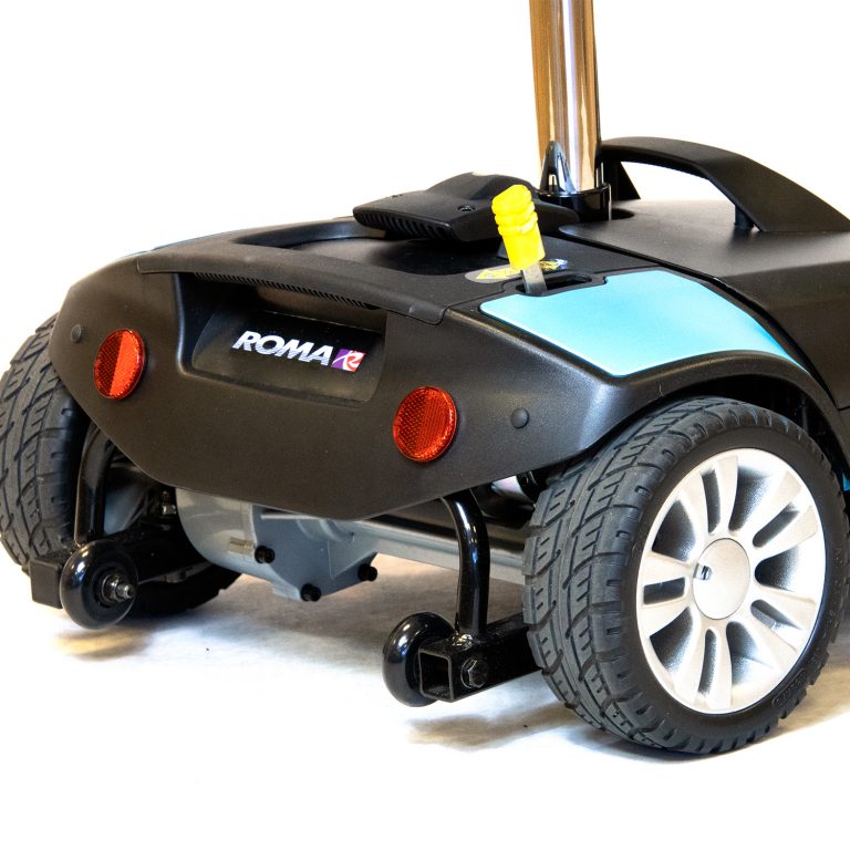 roma dallas mobility scooter Invamed Roma Dallas Boot Scooter - Aqua Blue